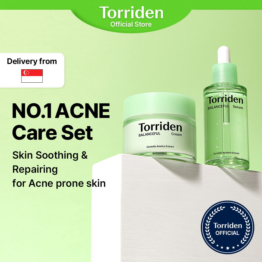 [Bundle of 2][Torriden Official] BALANCEFUL CICA, Skin Soothing Serum ...