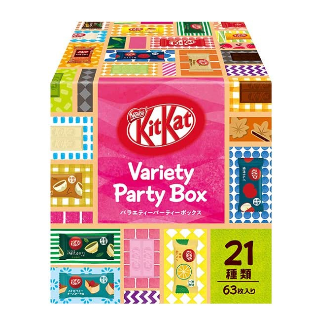 Nestle Japan Kit Kat Mini Variety Party Box 728 g Ships from Japan ...