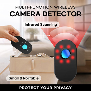 [ SG Stock] Camera Detector Hidden Portable Pinhole Lens Detect Anti ...