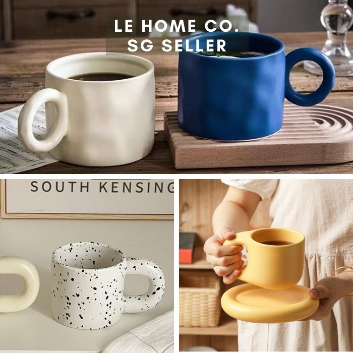 [SG INSTOCK] Minimalist Coffee Mug | Thick Coffee Mugs | Shopee Singapore