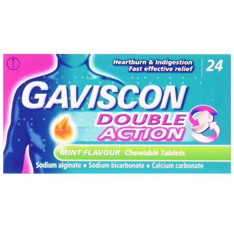 Gaviscon Double Action Chewable Tablets, 16s/24s/48s | Shopee Singapore