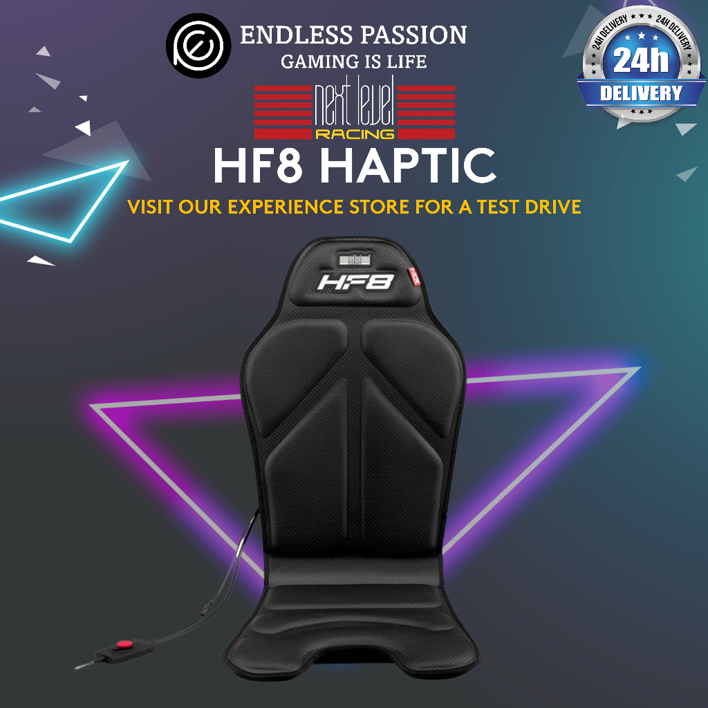 Next Level Racing HF8 - Haptic Feedback Gaming Pad NLR-G001 | Shopee ...