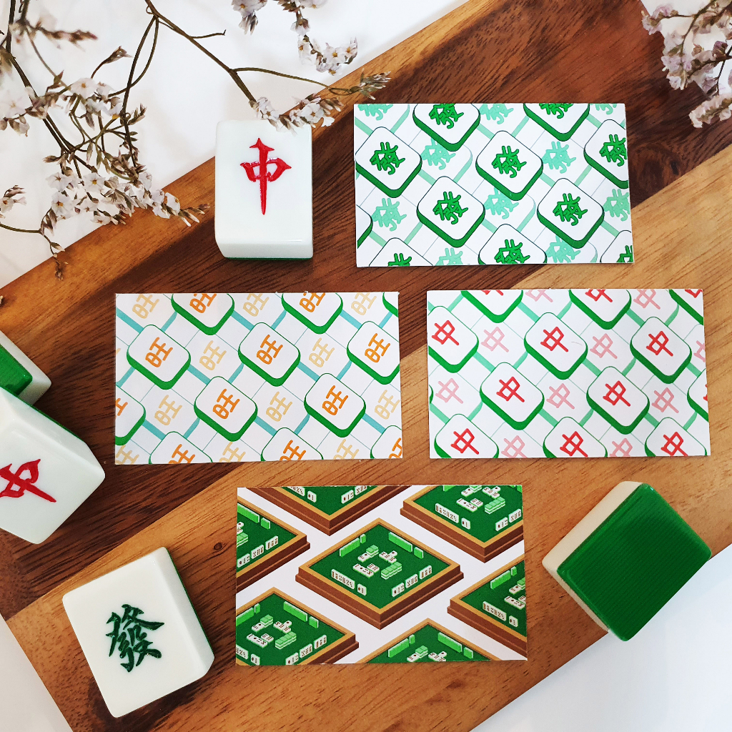 [SG Stock] MINI Mahjong Cards / Greeting Cards / Gift Cards / Game ...