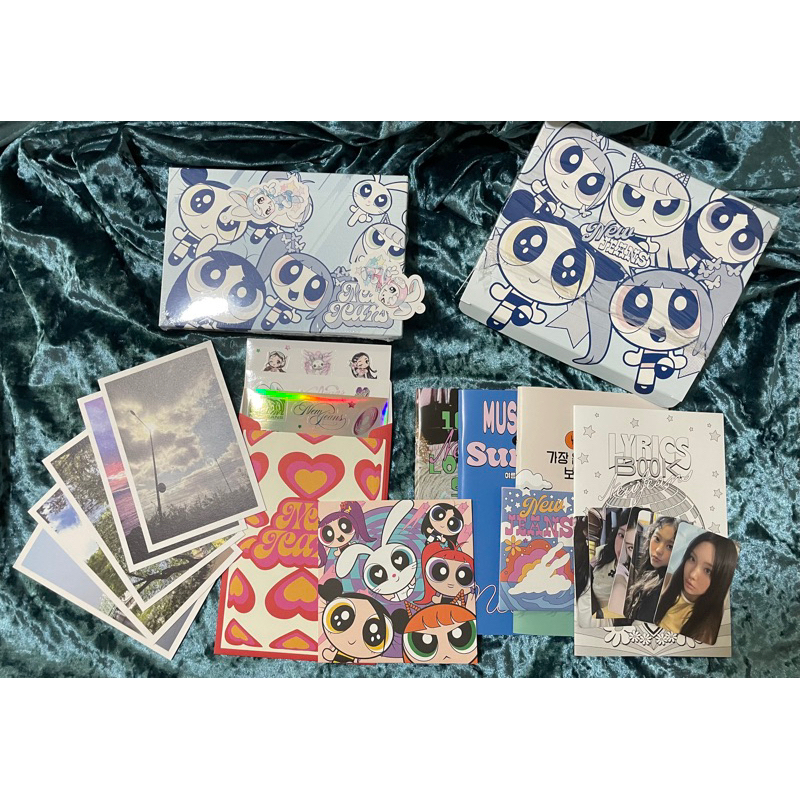 Newjeans Get Up The POWERPUFF GIRLS X NJ BOX ver. | Shopee Singapore