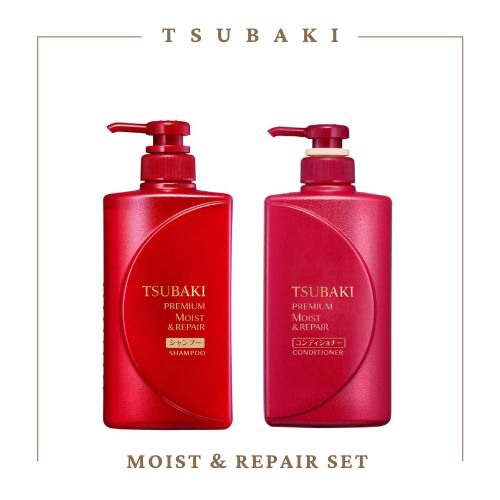 [BEST DEAL] TSUBAKI Premium Moist Repair Shampoo & Conditioner 490ml ...