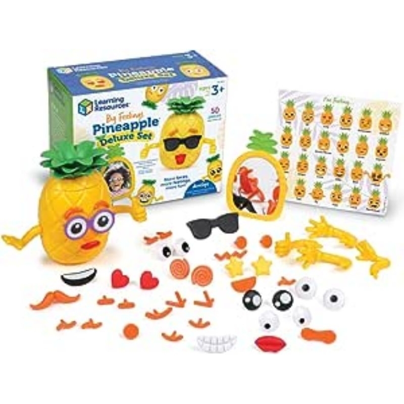 Learning Resources Big Feelings Pineapple Deluxe Set Social Emotional ...