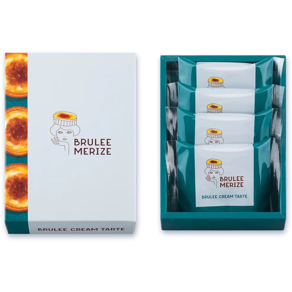 【JAPAN BOX】Brulee Merize , Brulee Cream Tart, Direct from Japan ...