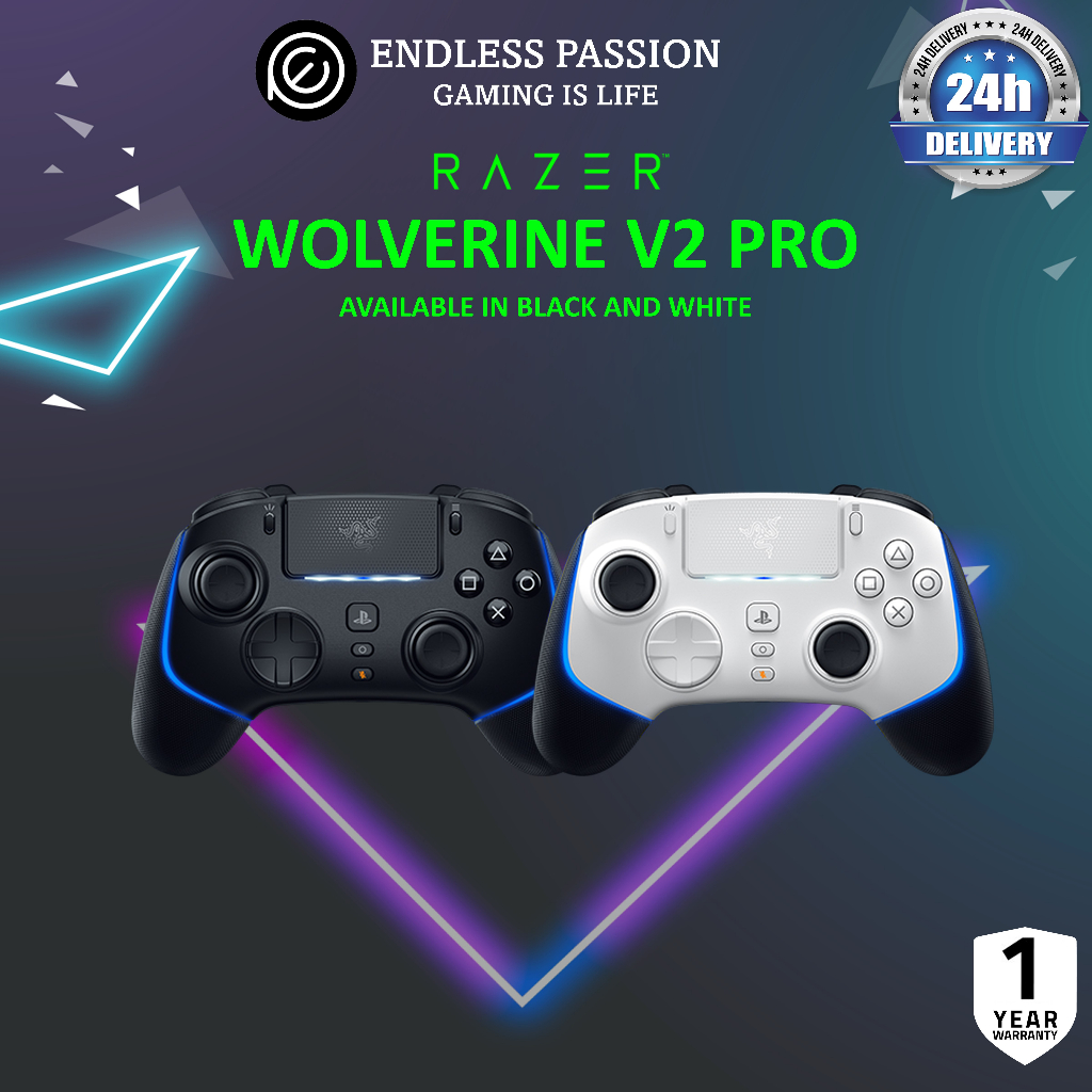 Razer Wolverine V2 Pro Wireless Gaming Controller for PlayStation 5 ...