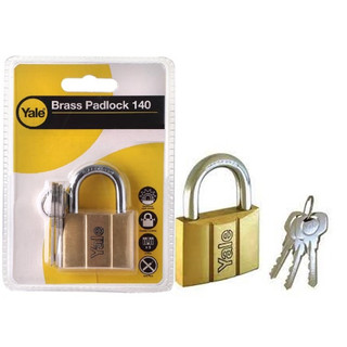 YALE BRASS PADLOCK V140 SERIES SHORT SHANK 30MM TO 70MM | Shopee Singapore