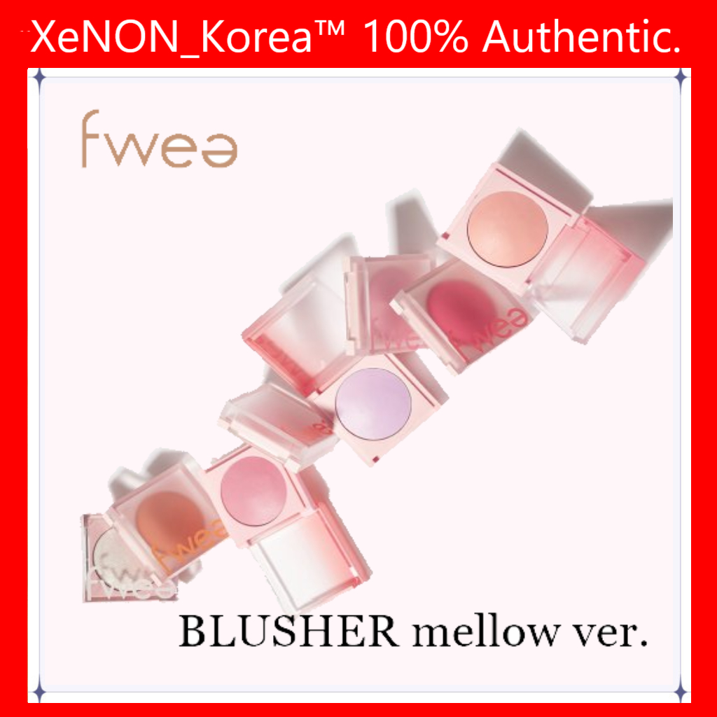 FWEE BLUSHER MELLOW VER. – 8 COLORS _ 7.9g | Shopee Singapore