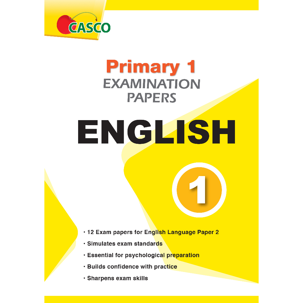 English Examination Papers Primary 1 (Pack) | Shopee Singapore