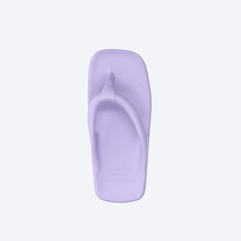 MULEBOY Square Z Flip Flop Lavender | Shopee Singapore