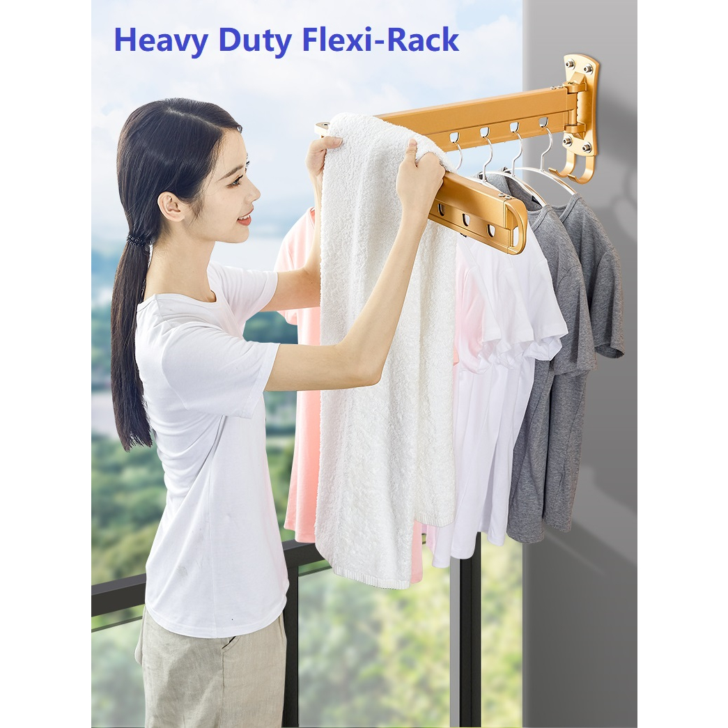 OIKIA - Heavy Duty Flexi-Rack / Laundry Drying Rack / Clothes Drying ...