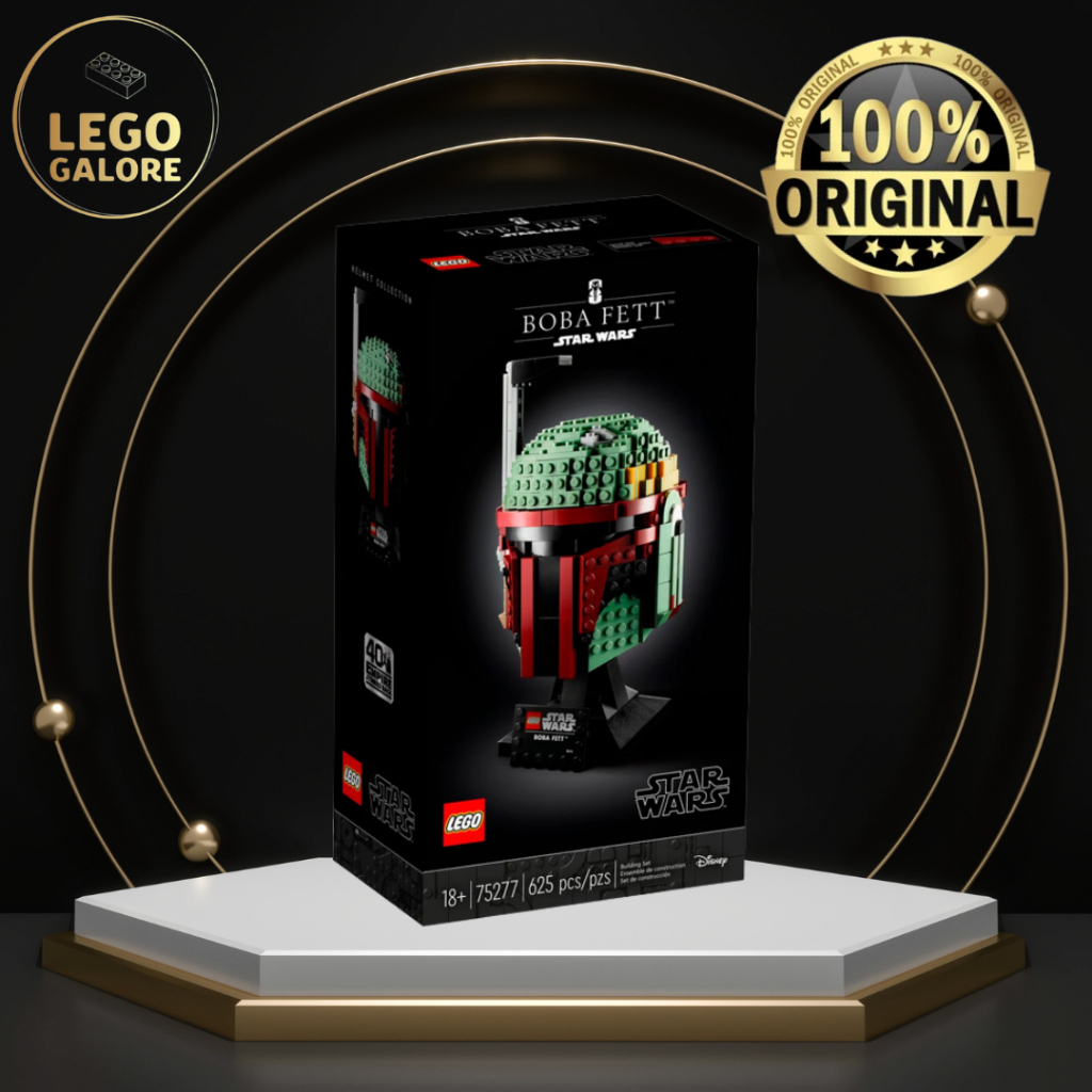 [Lego Galore] LEGO Star Wars 75277 Boba Fett Helmet | Shopee Singapore
