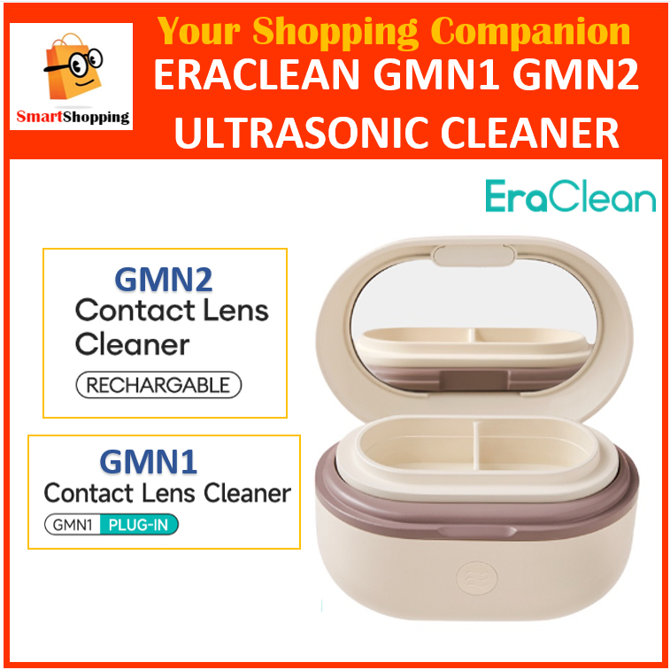 EraClean GMN1 GMN2 Mini Contact Lens Ultrasonic Cleaner PLUG-IN ...