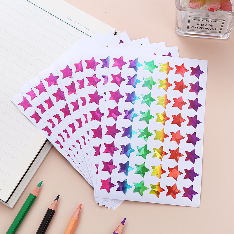 Stars Reward Stickers School Teacher Office Merit Reward Self-adhesive ...
