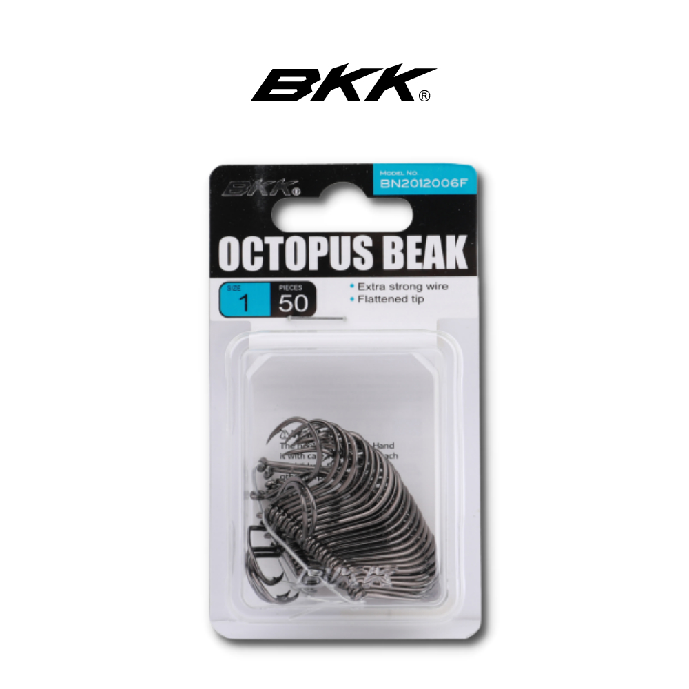 BKK - Octopus Beak, Big Package 50pcs ~ Black Nickel Coating Fishing ...