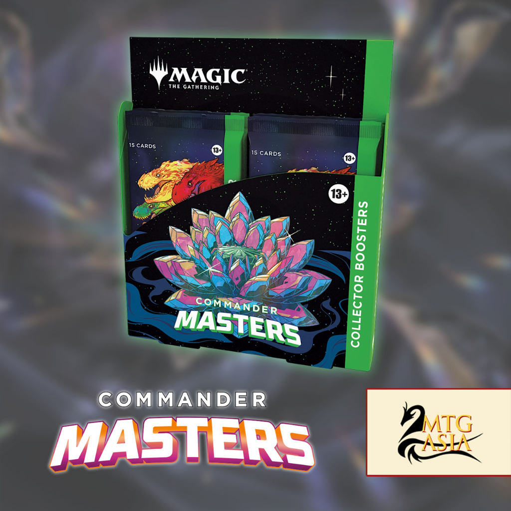 Commander Masters Collector Booster Box English Magic The Gathering MTG ...