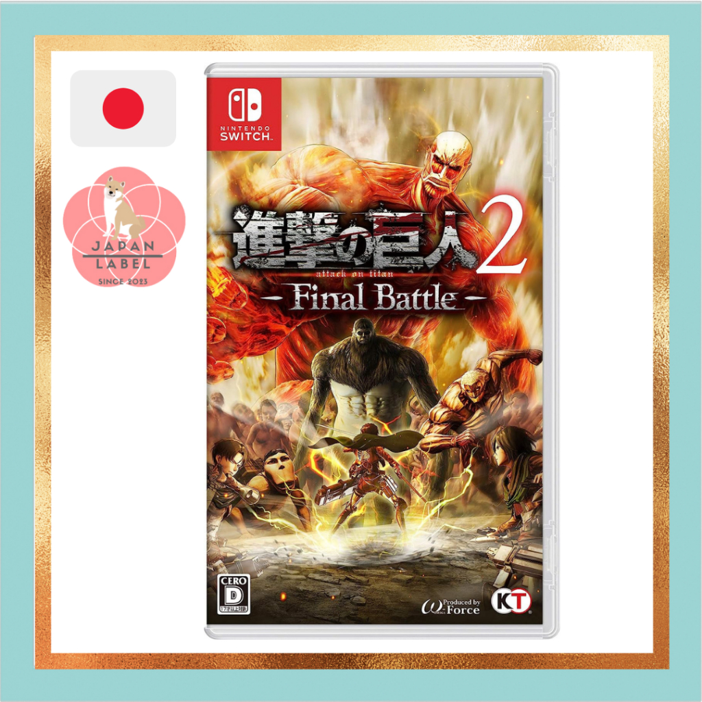 Nintendo Switch Attack on Titan 2-Final Battle-/Video Games/Brand new ...