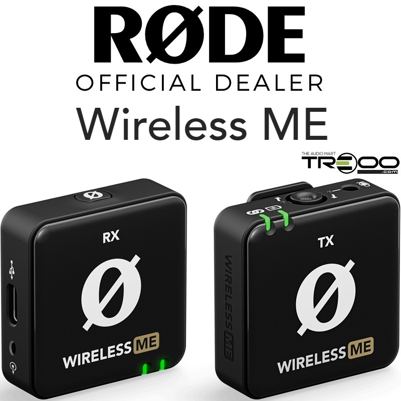 Rode Wireless ME Single (Dual Channel) Compact Wireless Microphone ...