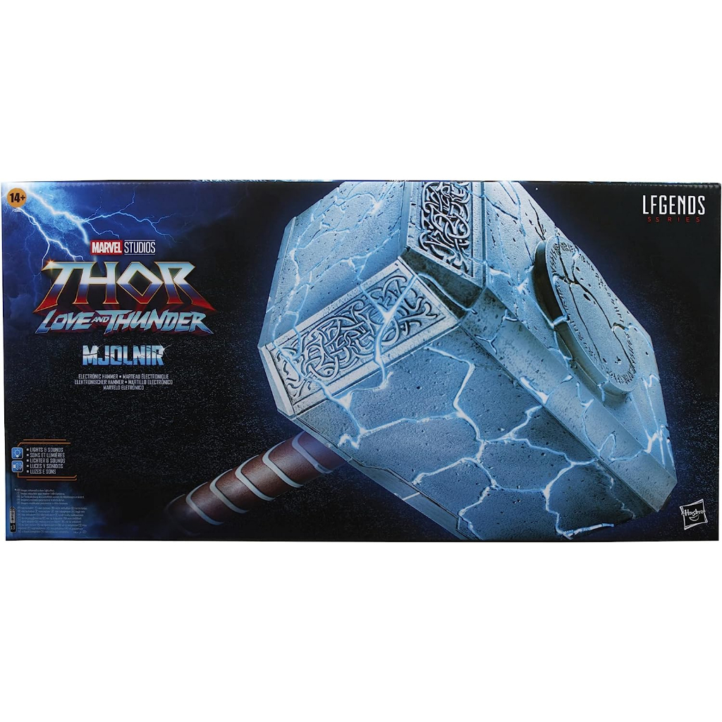 Marvel Studios - Thor Mjolnir Electric Hammer with Lights and Sound ...