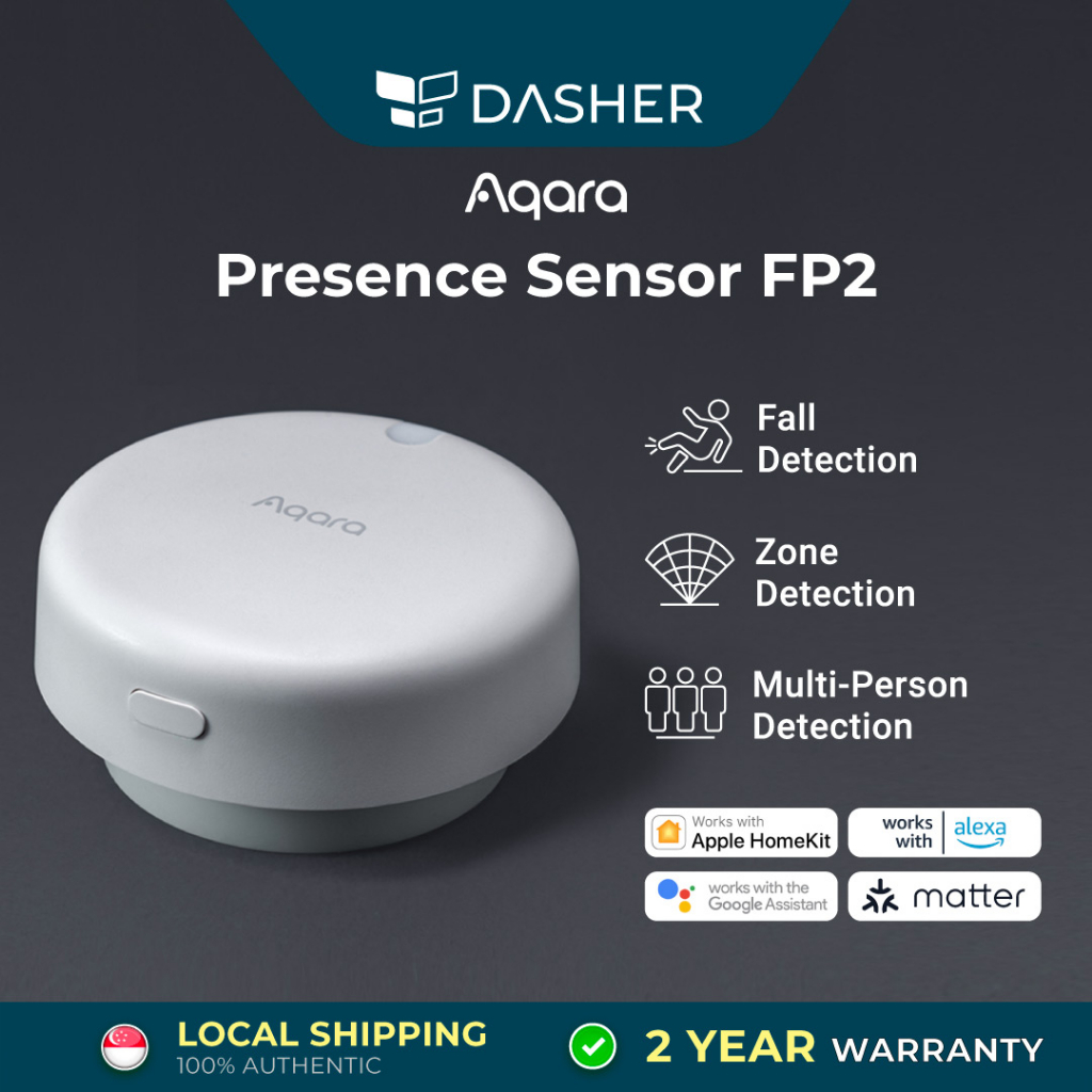 【GLOBAL】Aqara Presence Sensor FP2 - Radar, Person & Human Fall ...