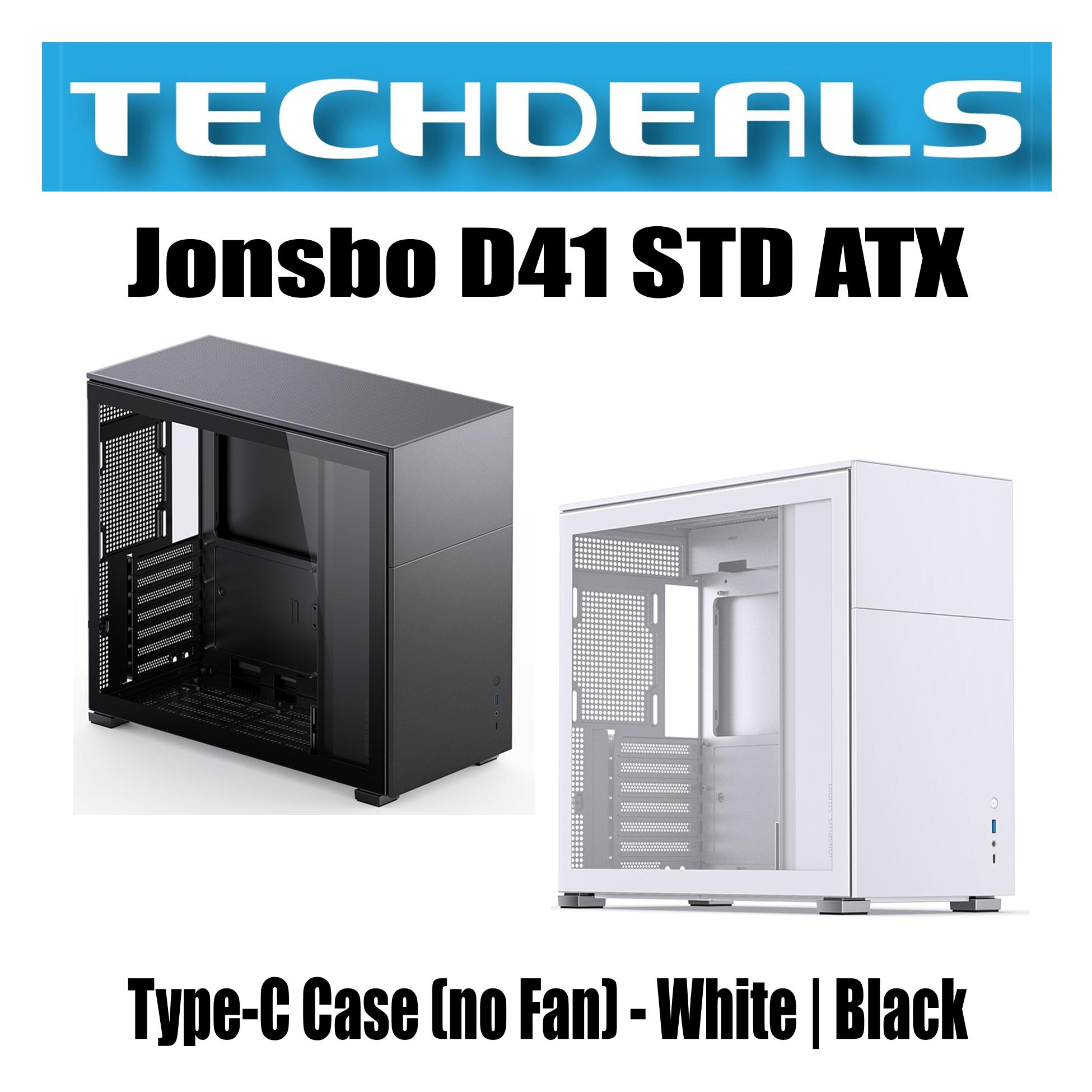 Jonsbo D41 STD ATX Type-C Case (no Fan) | Shopee Singapore