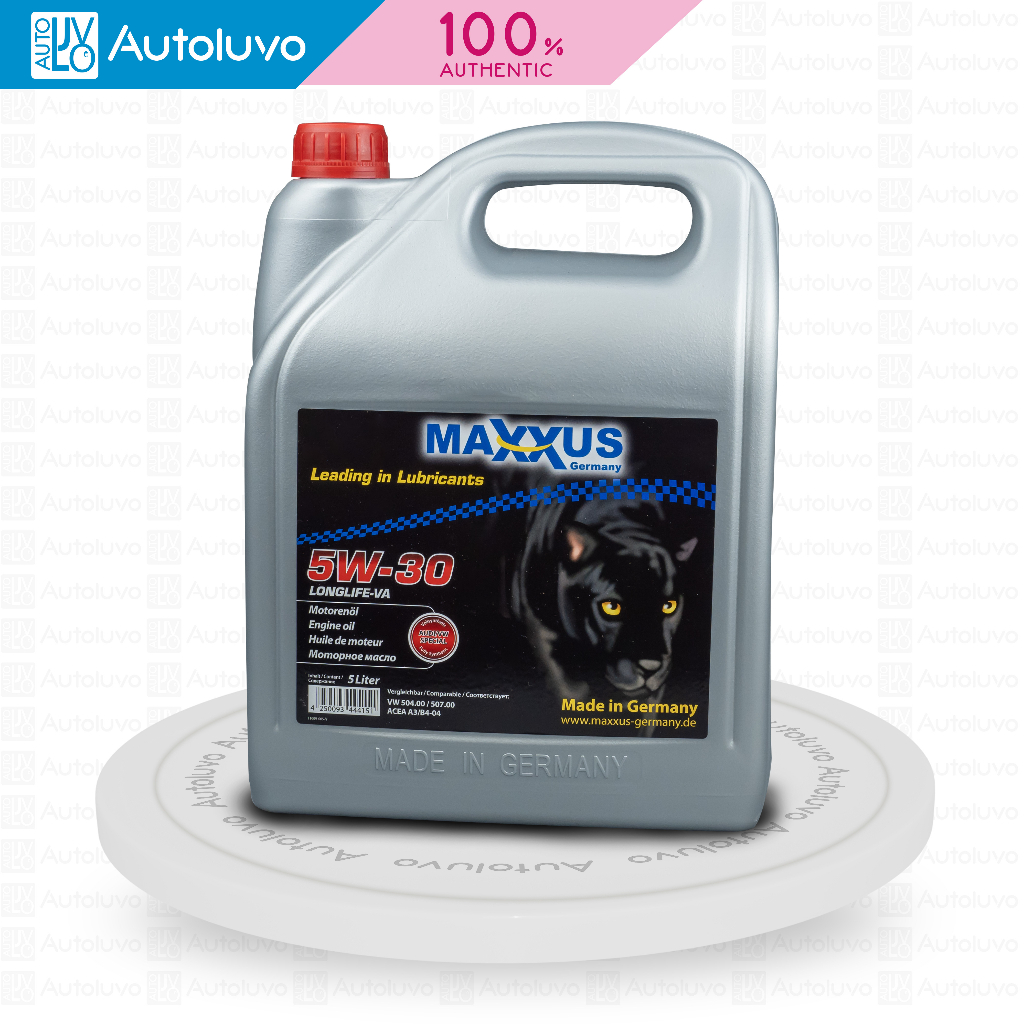 MAXXUS 5W30 Longlife Synthetic Engine Oil (5L) Made In Germany (5W30-VA ...