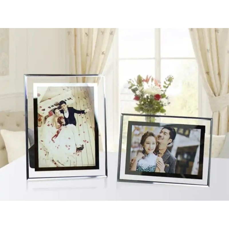 Crystal Glass Photo Frame (5R) | Shopee Singapore
