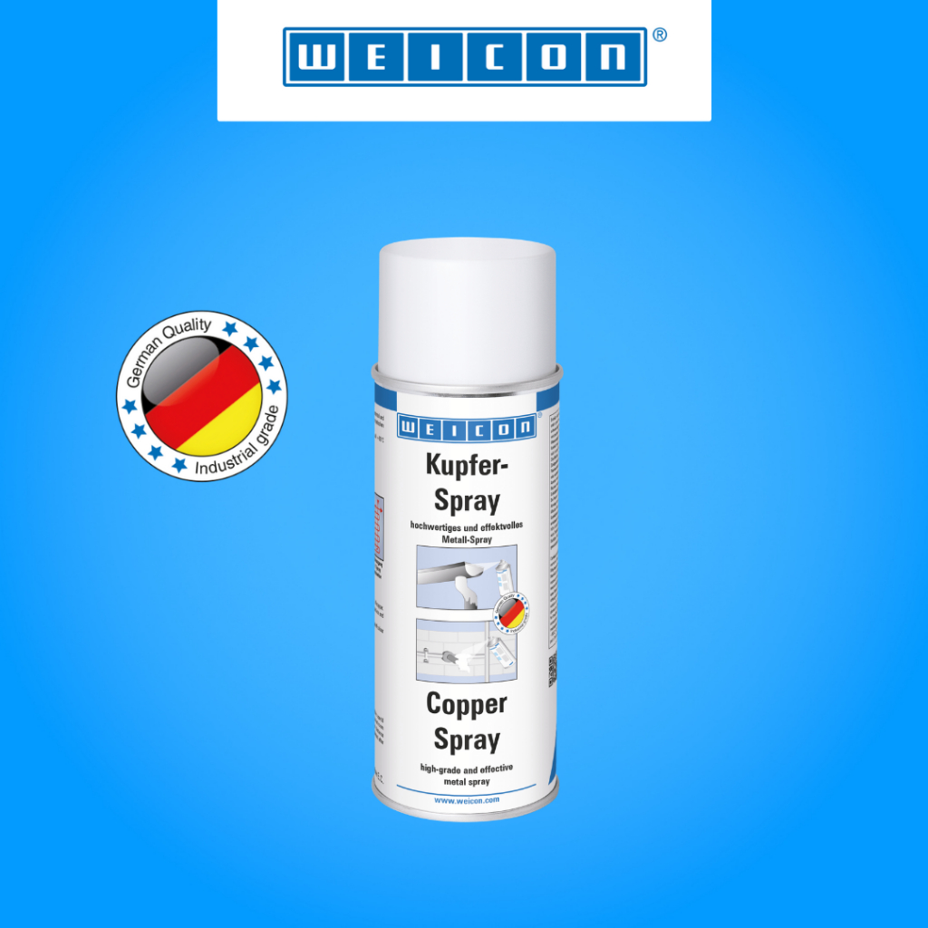 WEICON Copper Paste Spray 400ml Protection, Release and Lubricant for High Temperatures | Shopee ...