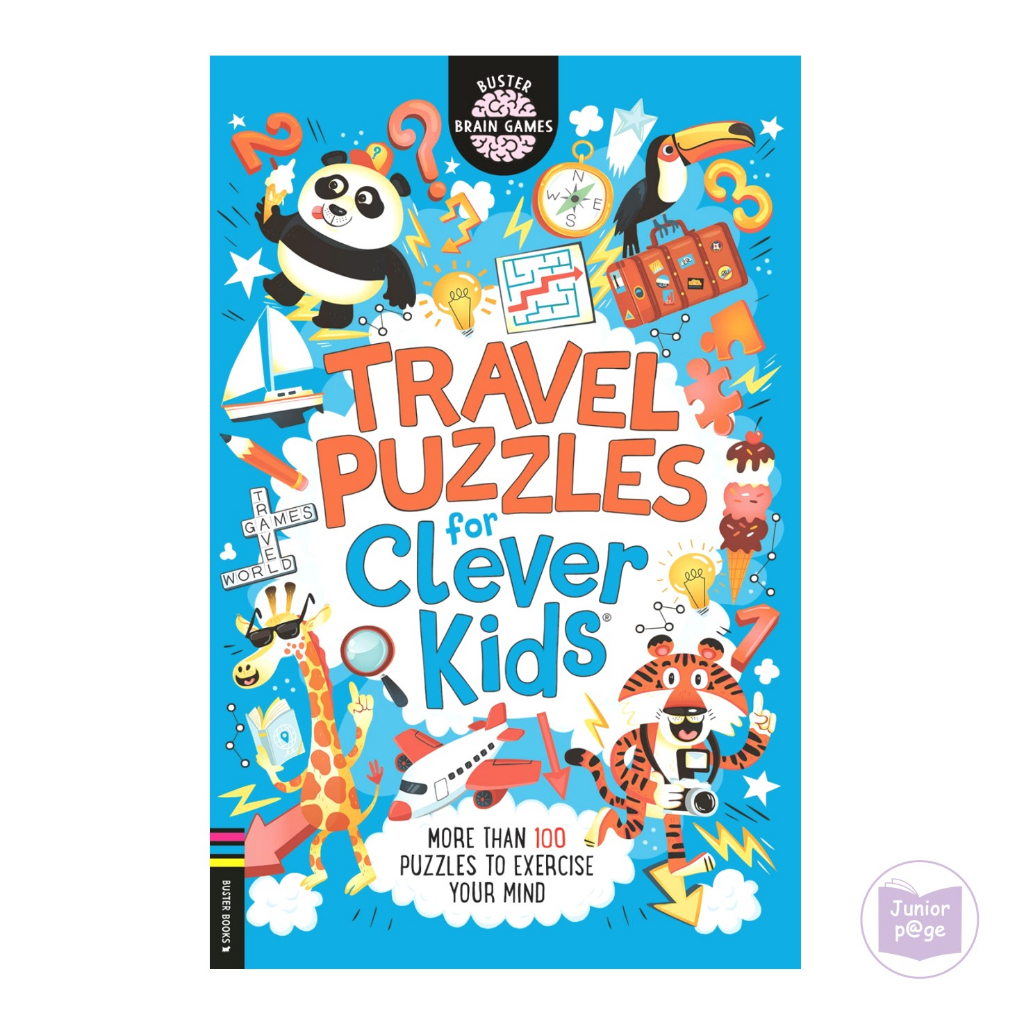 Travel Puzzles for Clever Kids (Buster Brain Games) | Shopee Singapore