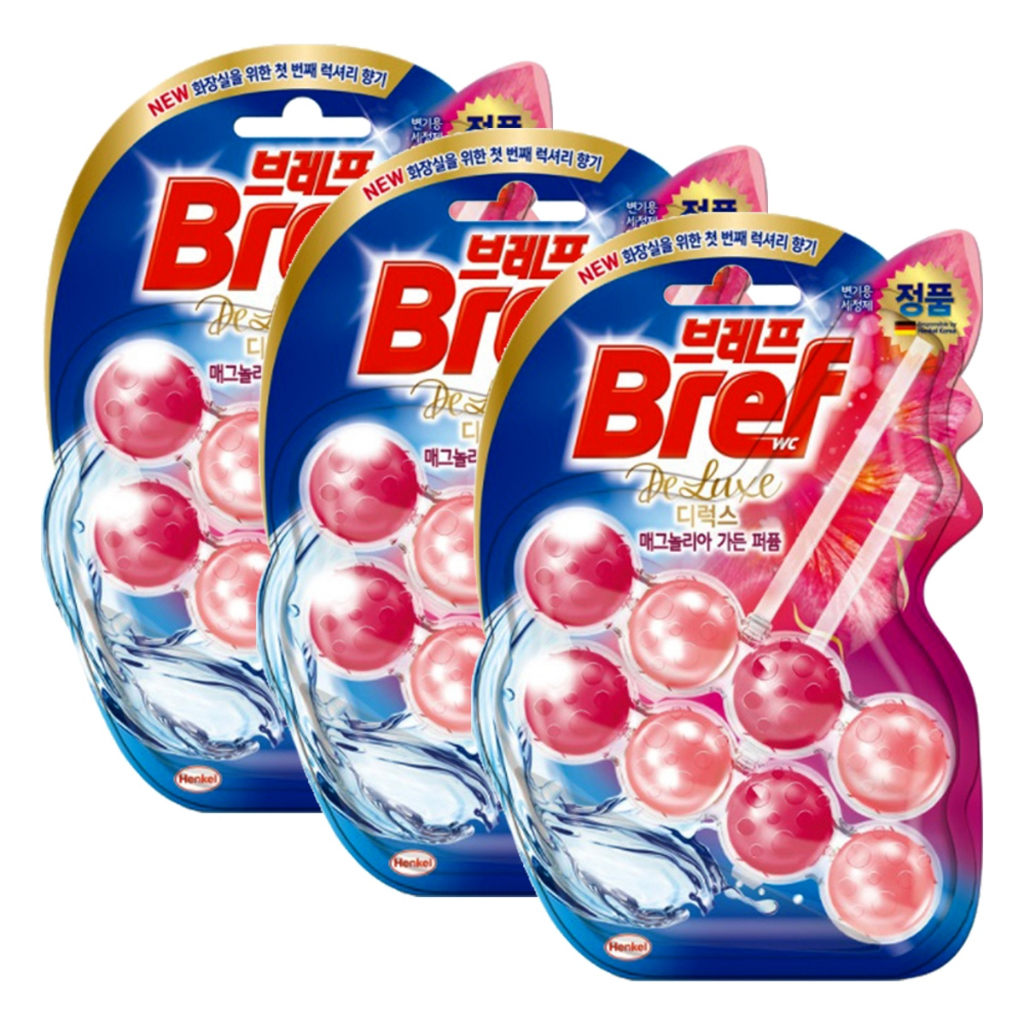 Bref Power Active Duo Packs 3Pack (9PCS) / Toilet Cleaning Bowl Cleaner ...