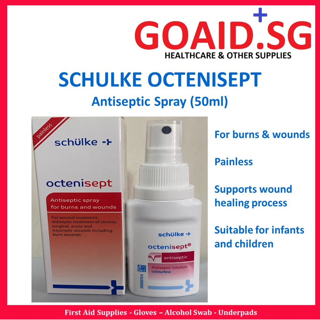 SCHULKE Octenisept Antiseptic Spray (50ml per bottle) | Shopee Singapore