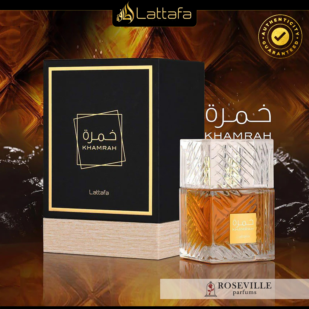 LATTAFA Khamrah 100ml (Original Made in UAE) Arabic Spray Unisex Dubai ...