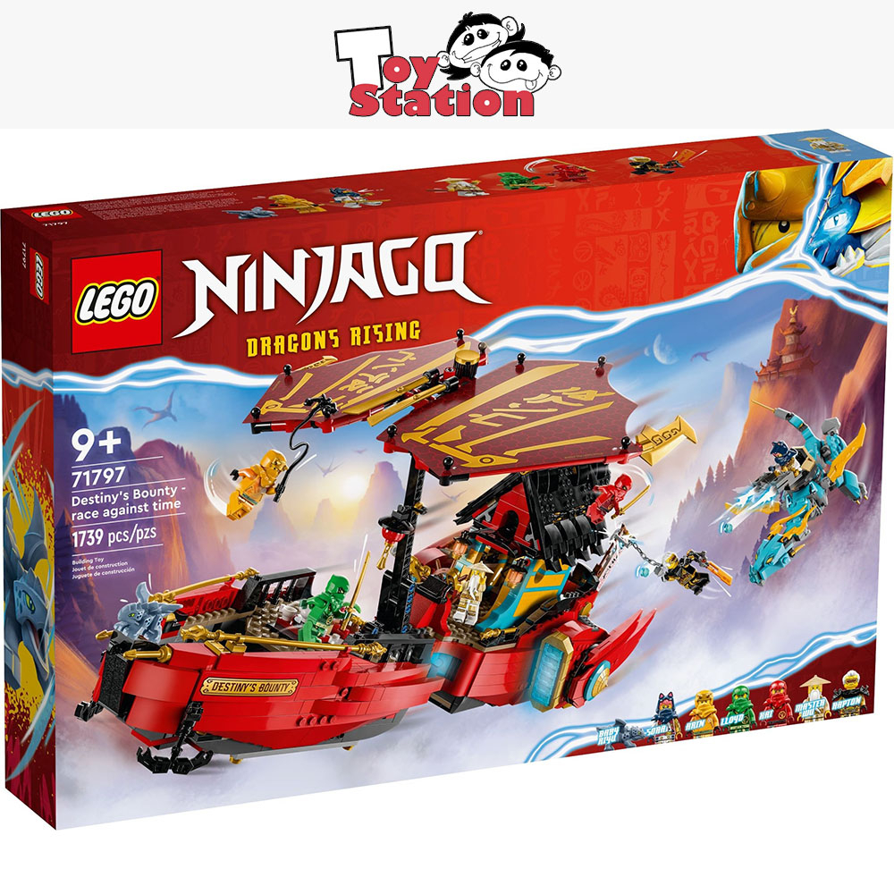 LEGO Ninjago 71797 Destiny’s Bounty - race against time | Shopee Singapore