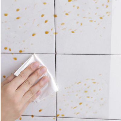 transparent kitchen oil-proof stickers high temperature resistant tile ...