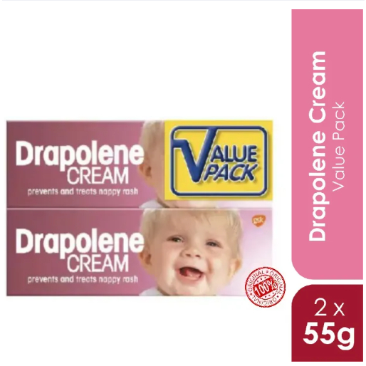 DRAPOLENE CREAM 2 x 55G (VALUE PACK) (ExpDate: Feb2027) | Shopee Singapore