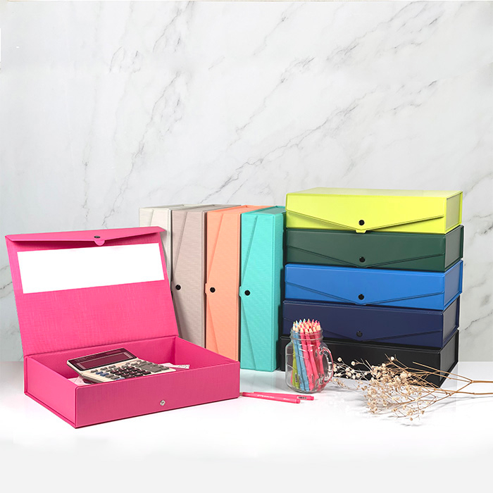 [SG Stock] Centre PVC Button Box File | PVC File Organiser | Storage ...