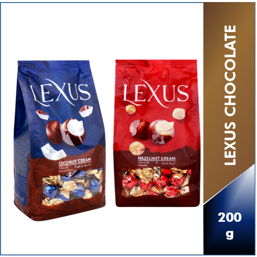 【Bundle of 3】Lexus Milky Compound Chocolate With Coconut Cream Hazelnut ...