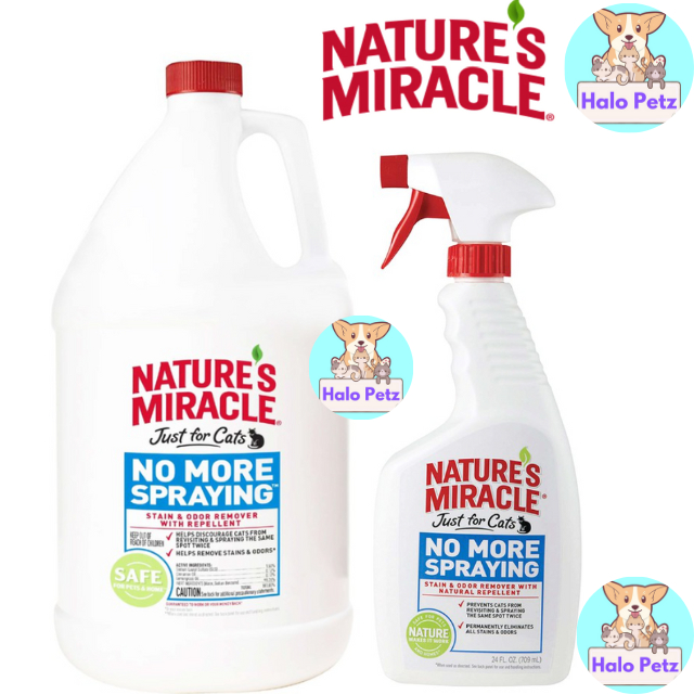 Nature's Miracle Cats No More Spraying (240z/128oz) | Shopee Singapore
