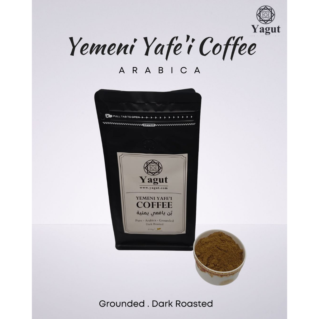 Pure Yemeni Yafe'i Grounded Arabica Coffee - Arabic Coffee | Shopee ...