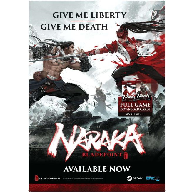 Naraka bladepoint Full game download Steam cards | Shopee Singapore