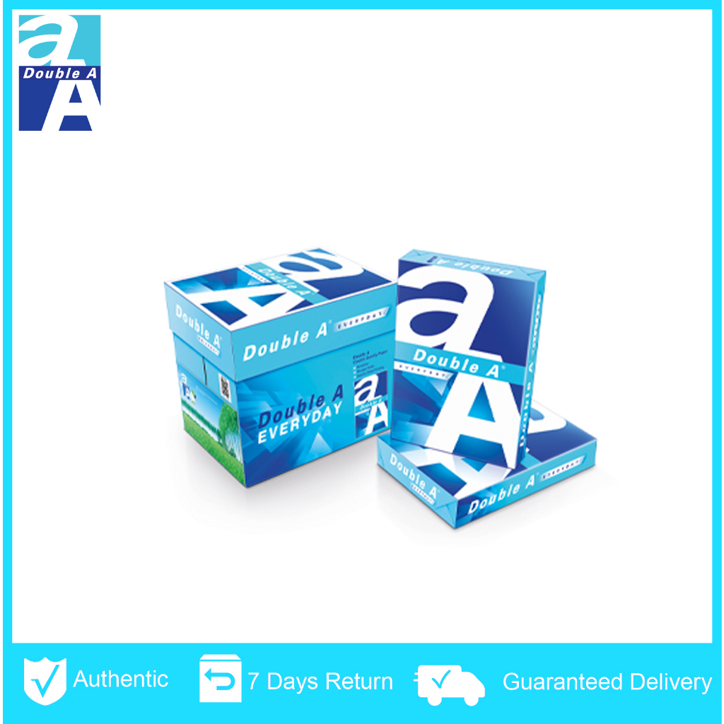 Double A Copy Paper A4 70gsm (1 carton= 5 reams) | Shopee Singapore