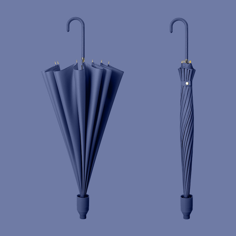 Umbrella 16 Ribs Strong Wind Resistant, with Drip-proof Case (optional ...