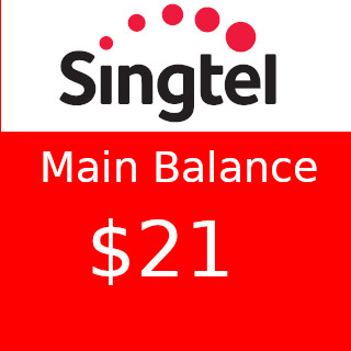 Singtel Main Balance $21 Top Up / Recharge | Shopee Singapore