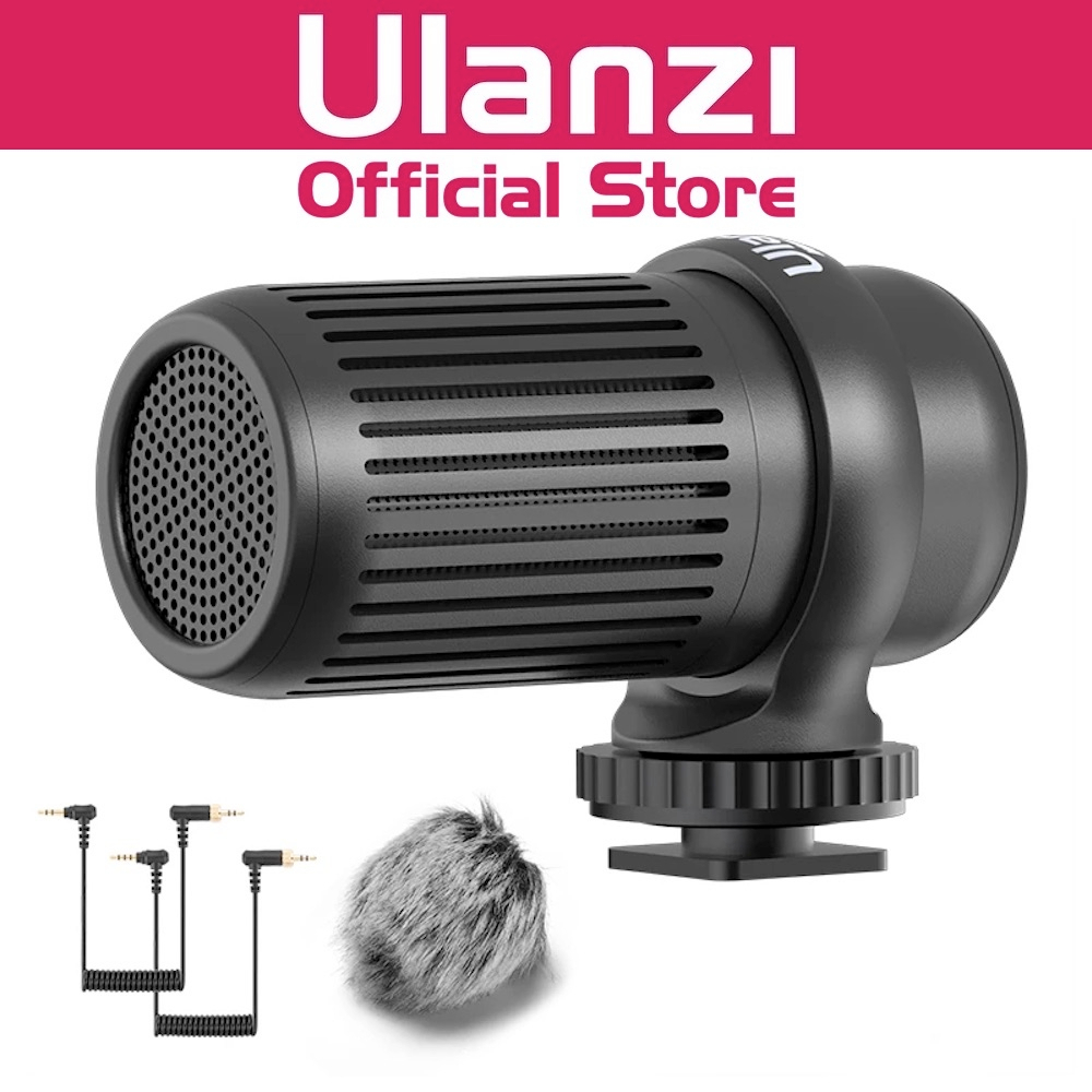 ULANZI Nova Mic 01 Camera Microphone Video Vlog for Smartphone DSLR ...