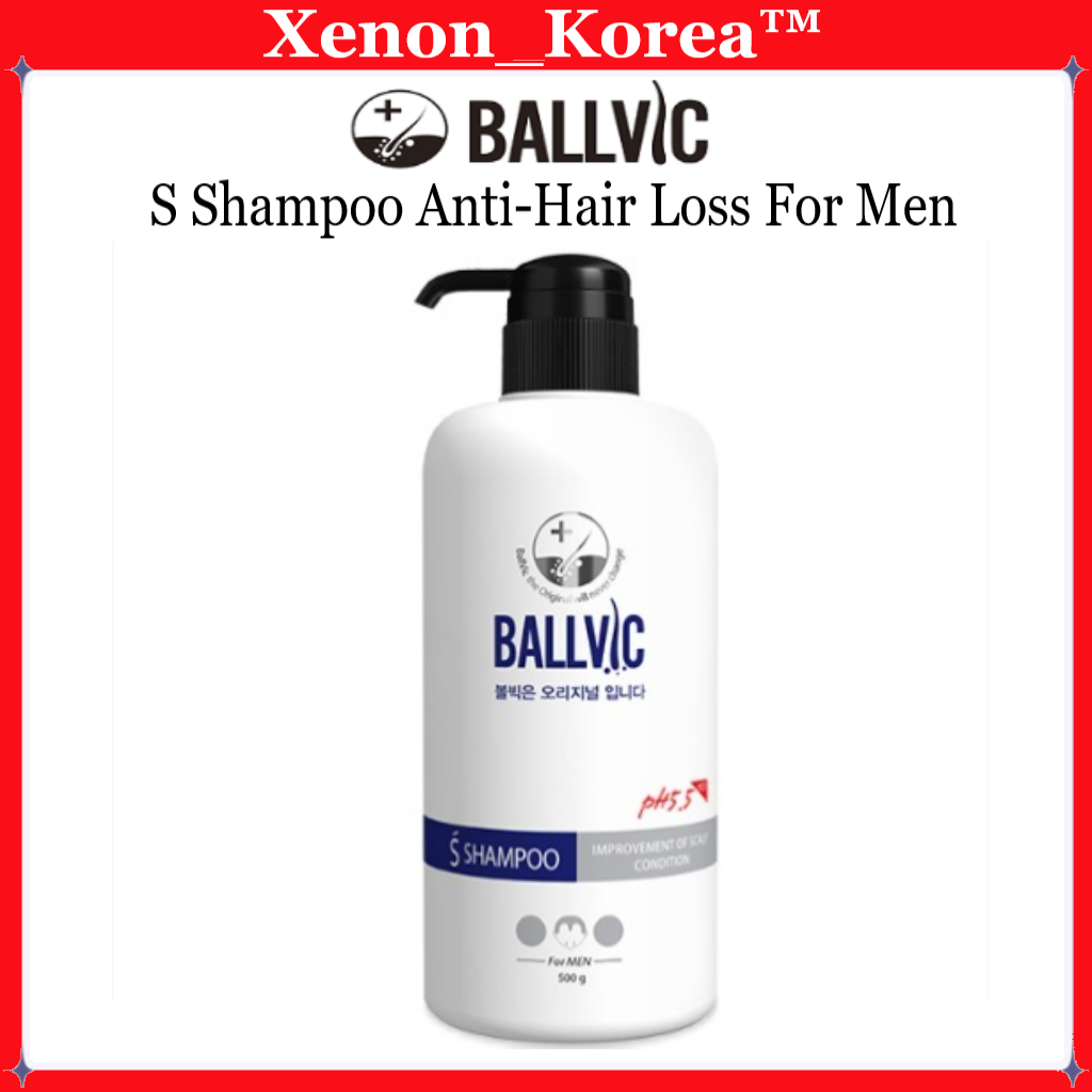 [BallVic] S Shampoo Anti-Hair Loss For Men _230g/500g | Shopee Singapore
