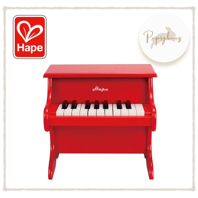 Hape Playful Piano Wooden Piano Drums Blocks Baby Educational ...