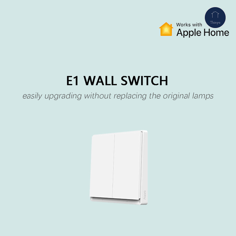 Chinese version Smart switch E1 Xiaoai zigbee Mijia control panel ...