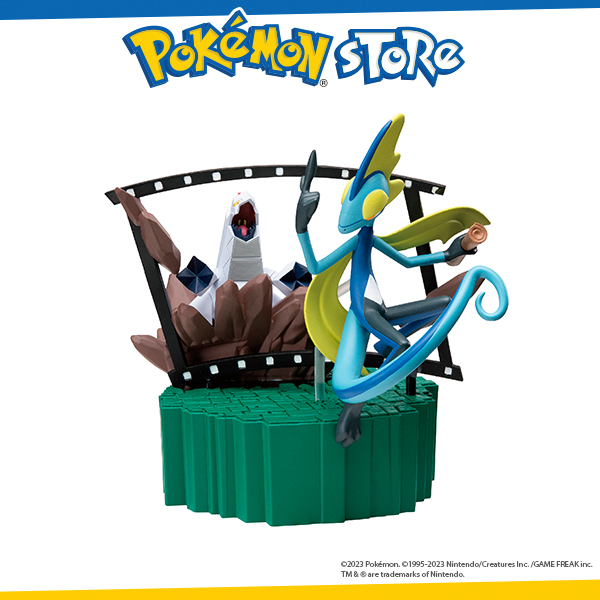 Pokémon Center Original Diorama Figure Inteleon Midnight Secret Agent ...